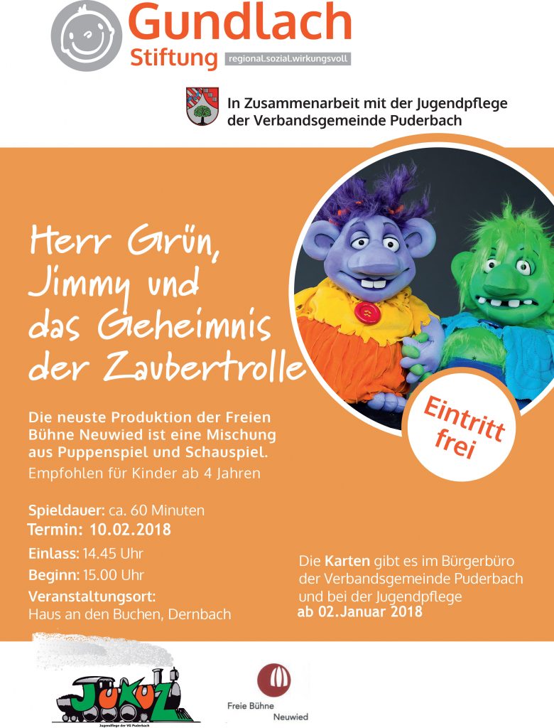 Herr Grün, Jimmy und das Geheimnis der Zaubertrolle – Jugendpflege ...